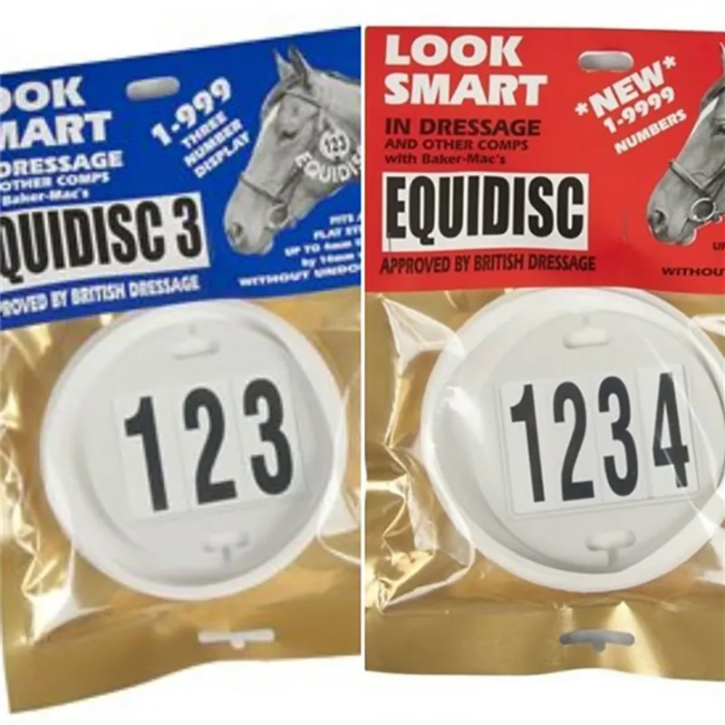 Equidisc Bridle Numbers x 3